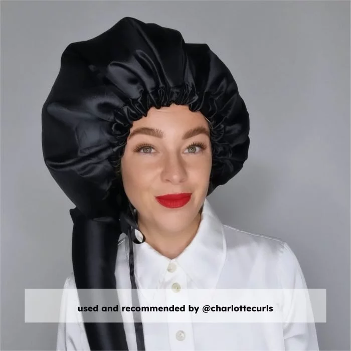 Black - Satin Diffuser Drying Cap | Soulta - Soulta Beauty